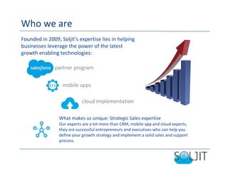 Soljit executive overview | PPT