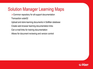 Solution Manager Deployment | PPT