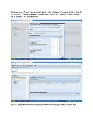 Solman managed system_configuration_abap_systems-libre | PDF | Operating Systems | Computer ...