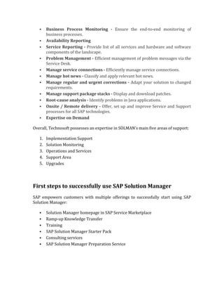 Solman Technosoft | PDF