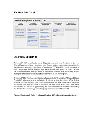 Solman Technosoft | PDF