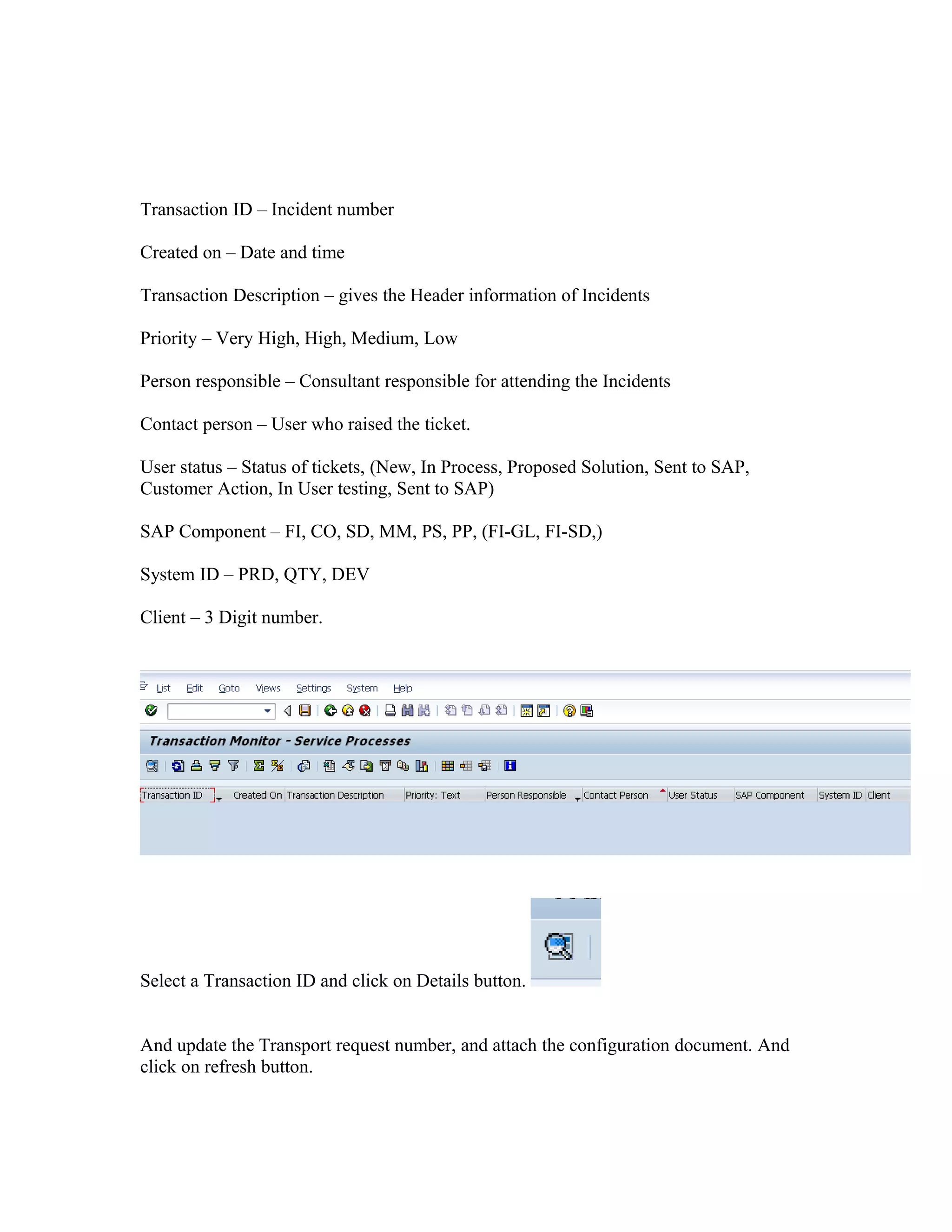 How to View/ open/ update/ close SOLMAN tickets | DOC