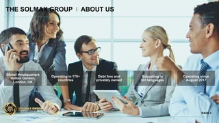 Solmax Global Business Opportunity | PPT