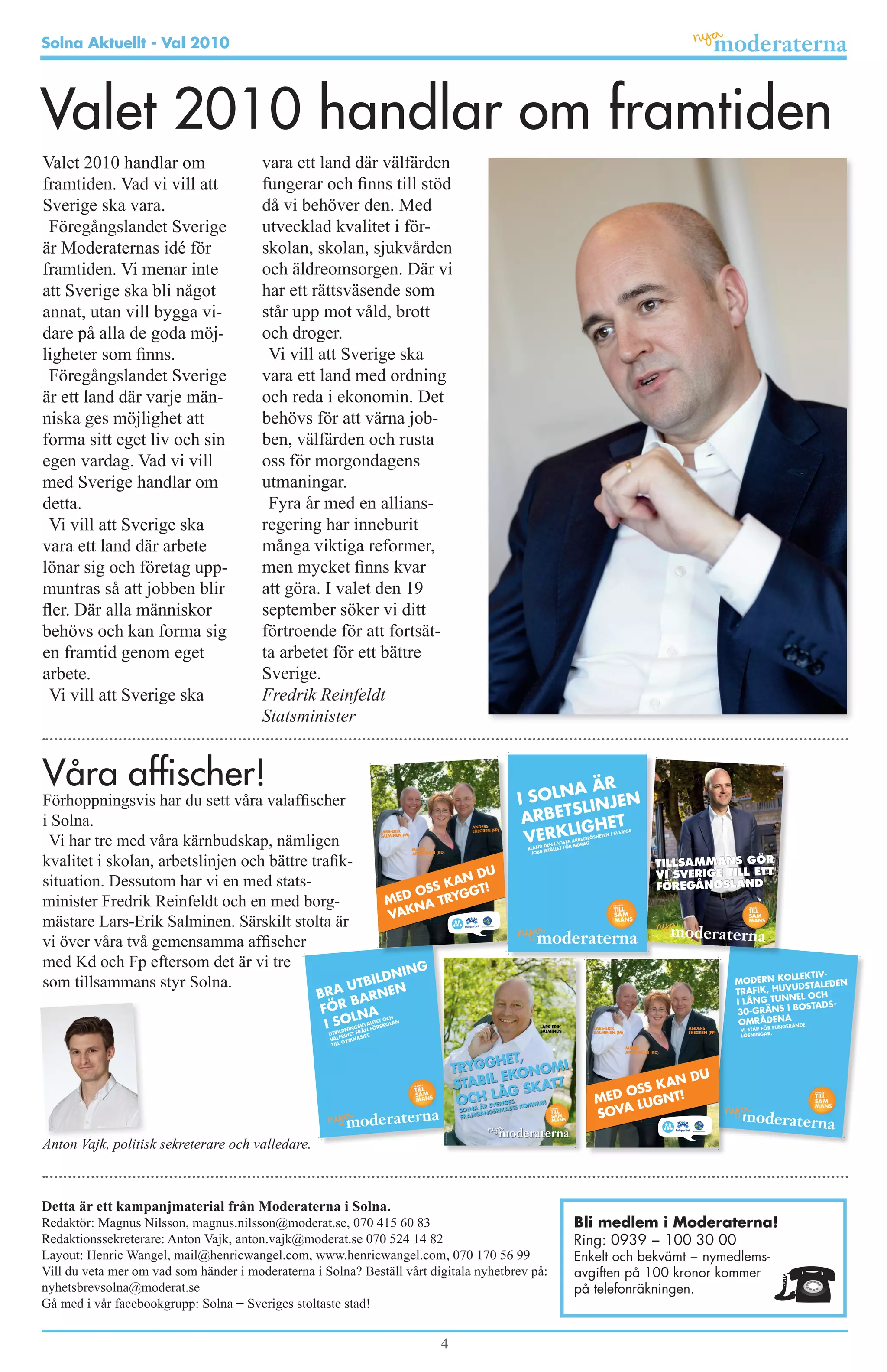 Solna aktuellt - Val 2010 | PDF