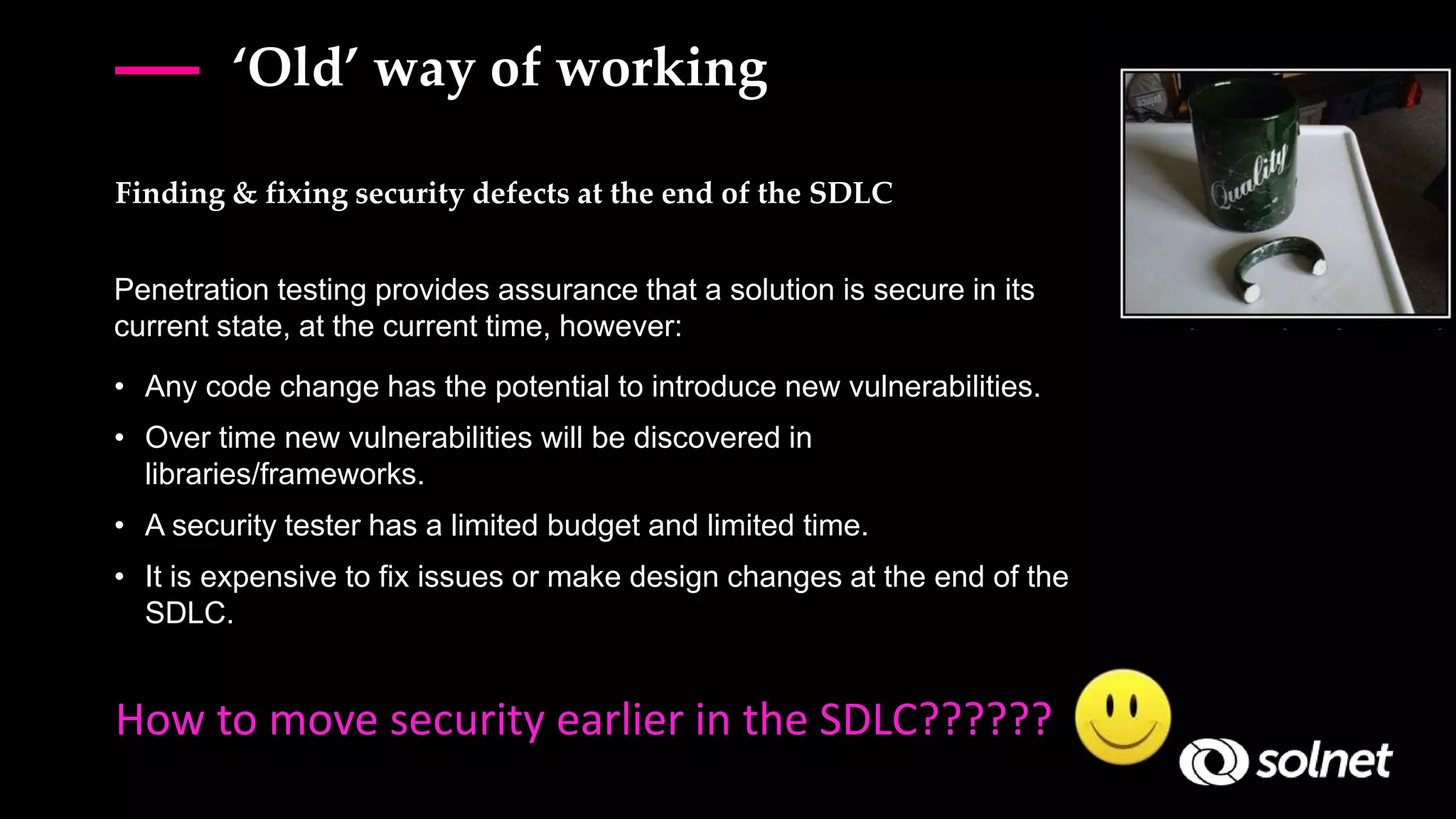 Solnet dev secops meetup | PPT
