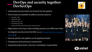 Solnet dev secops meetup | PPT