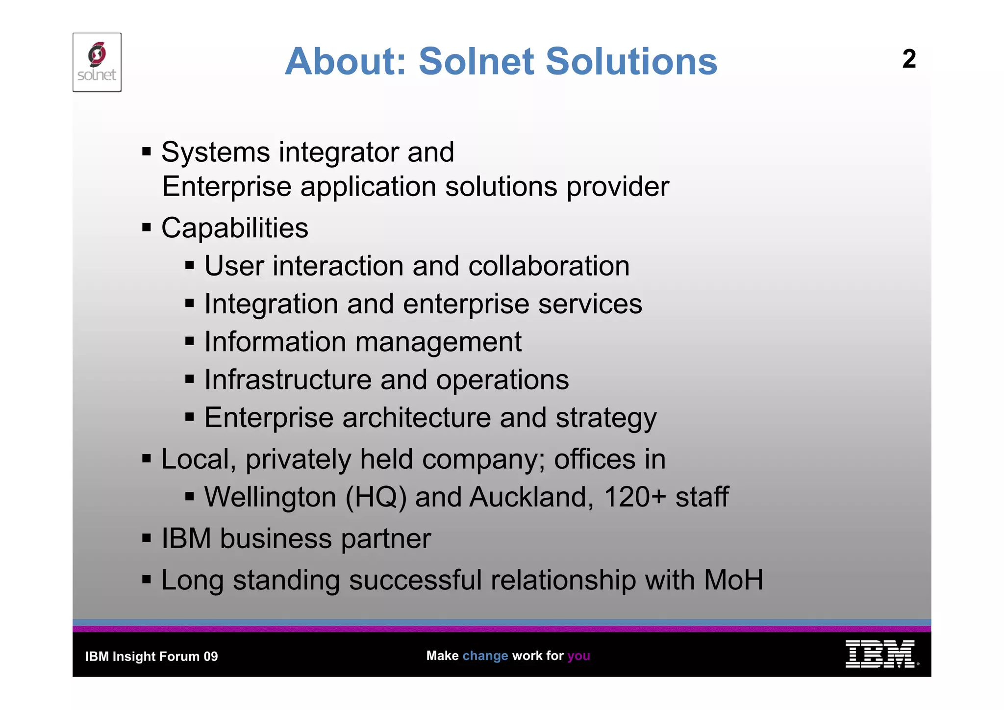 SolNet - Ministry of Health: Cancer Registry Solution | PDF