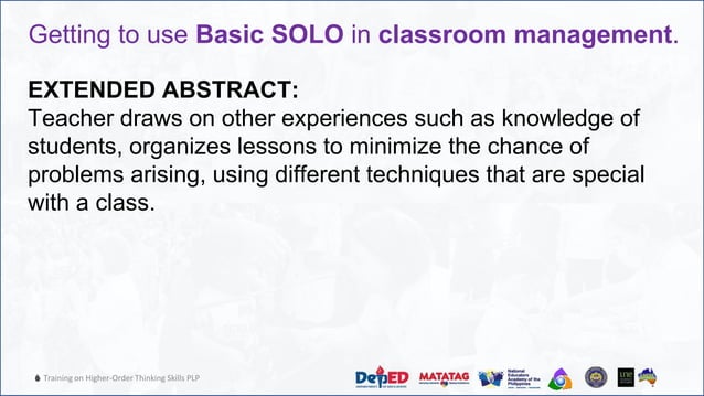 SOLO-and-HOTS-in-the-Classroom.pptx