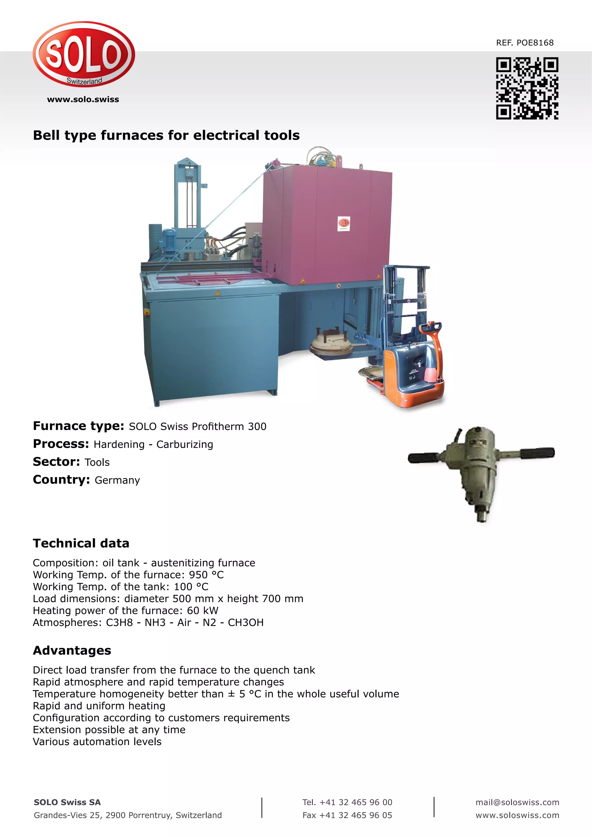 Bell type furnace for electrical tools | PDF