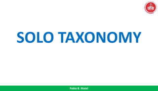 Solo-Taxonomy.pptx
