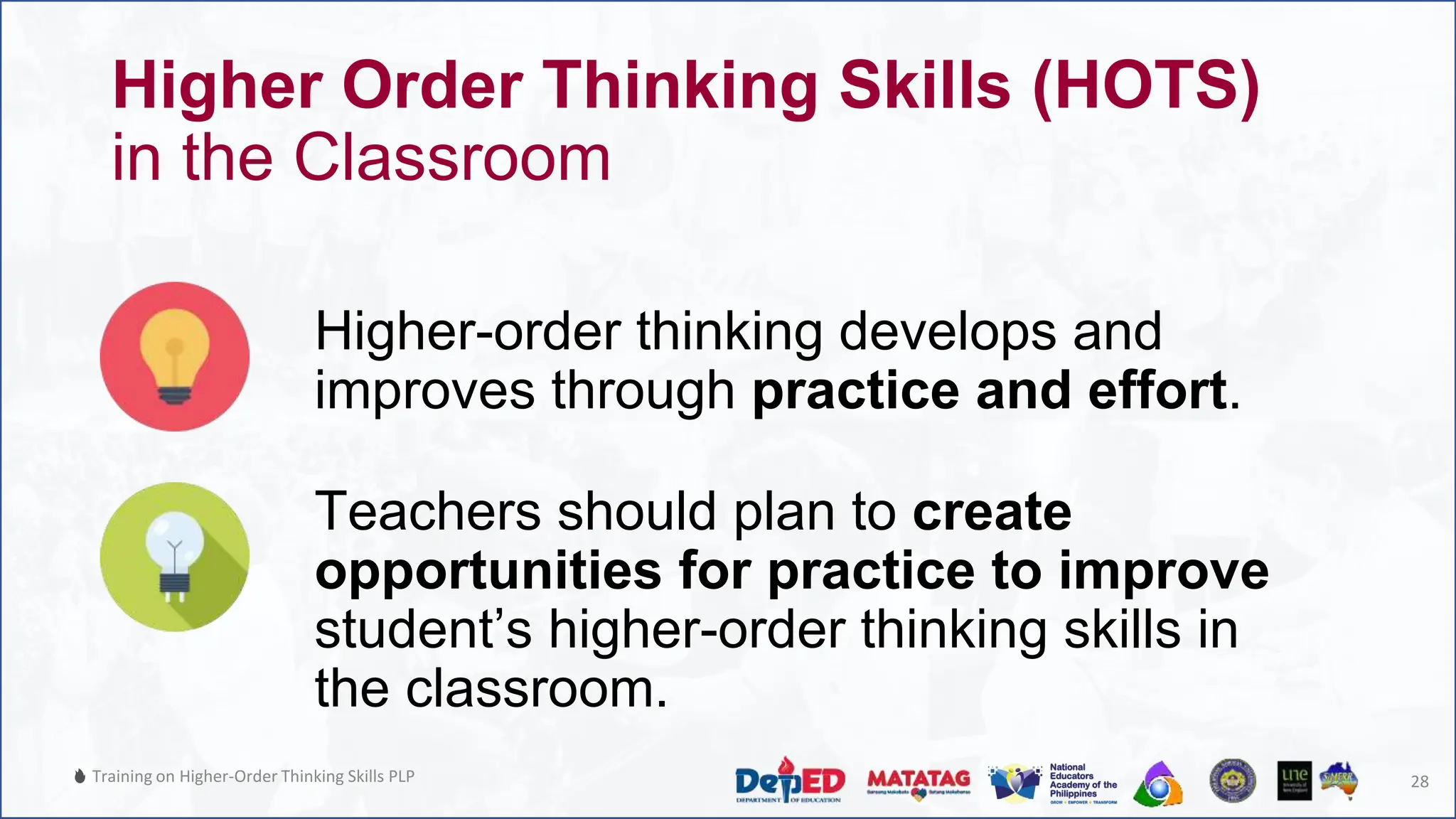 SOLO and HIGHER ORDER THINKING SKILLS in the Classroom.pptx