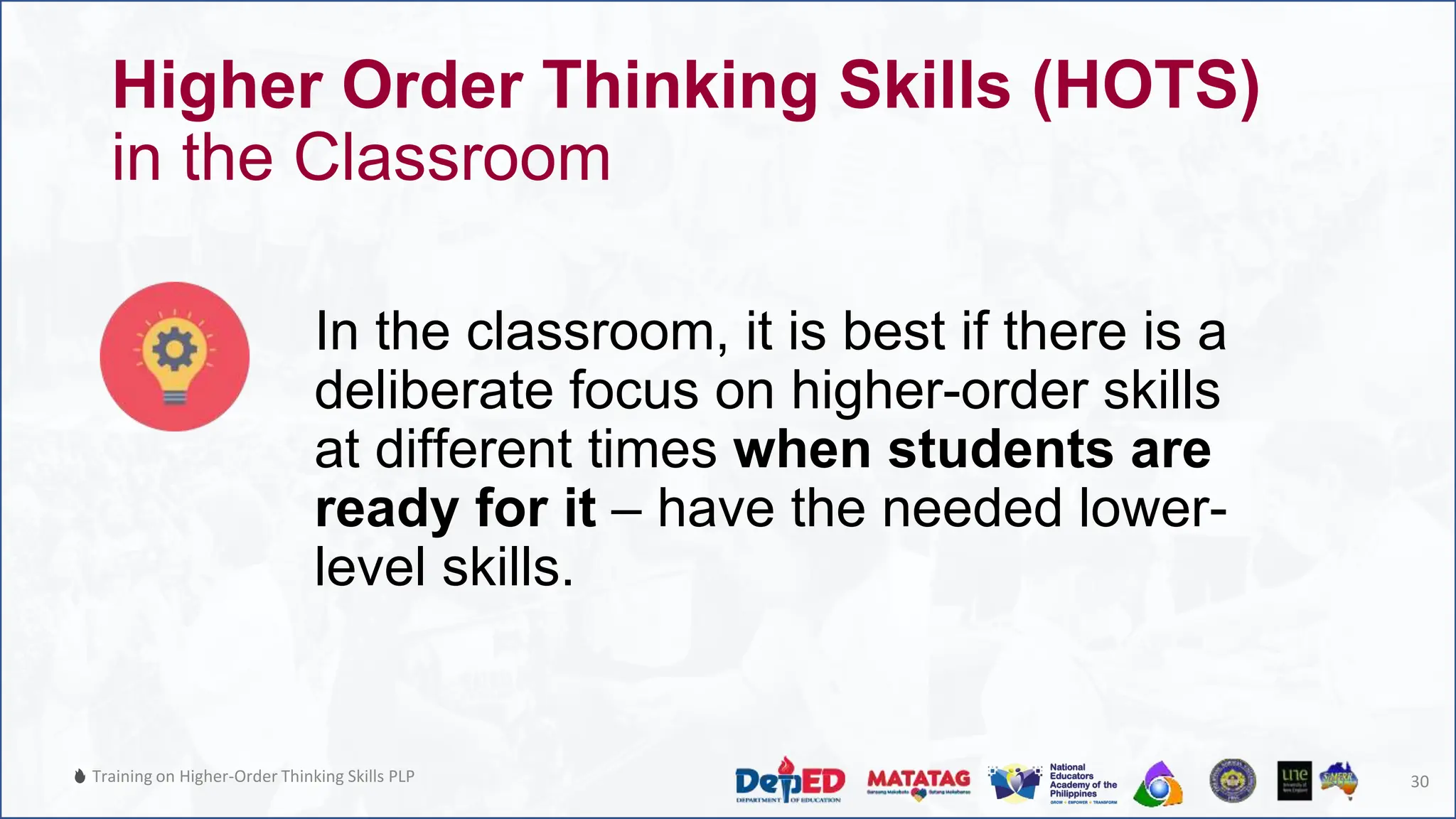 SOLO and HIGHER ORDER THINKING SKILLS in the Classroom.pptx