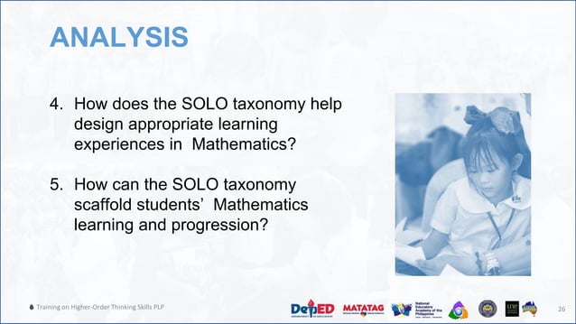 SOLO and HIGHER ORDER THINKING SKILLS in the Classroom.pptx