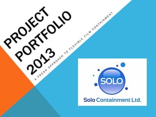 Solo containment projects | PPT