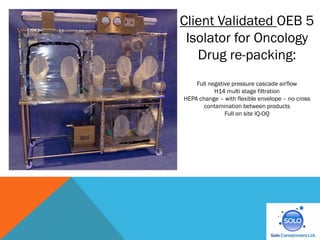 Solo containment projects | PPT