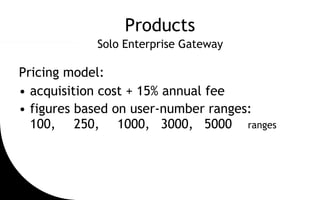 Solo Gateway - Strategic Planning | PPT