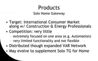 Solo Gateway - Strategic Planning | PPT