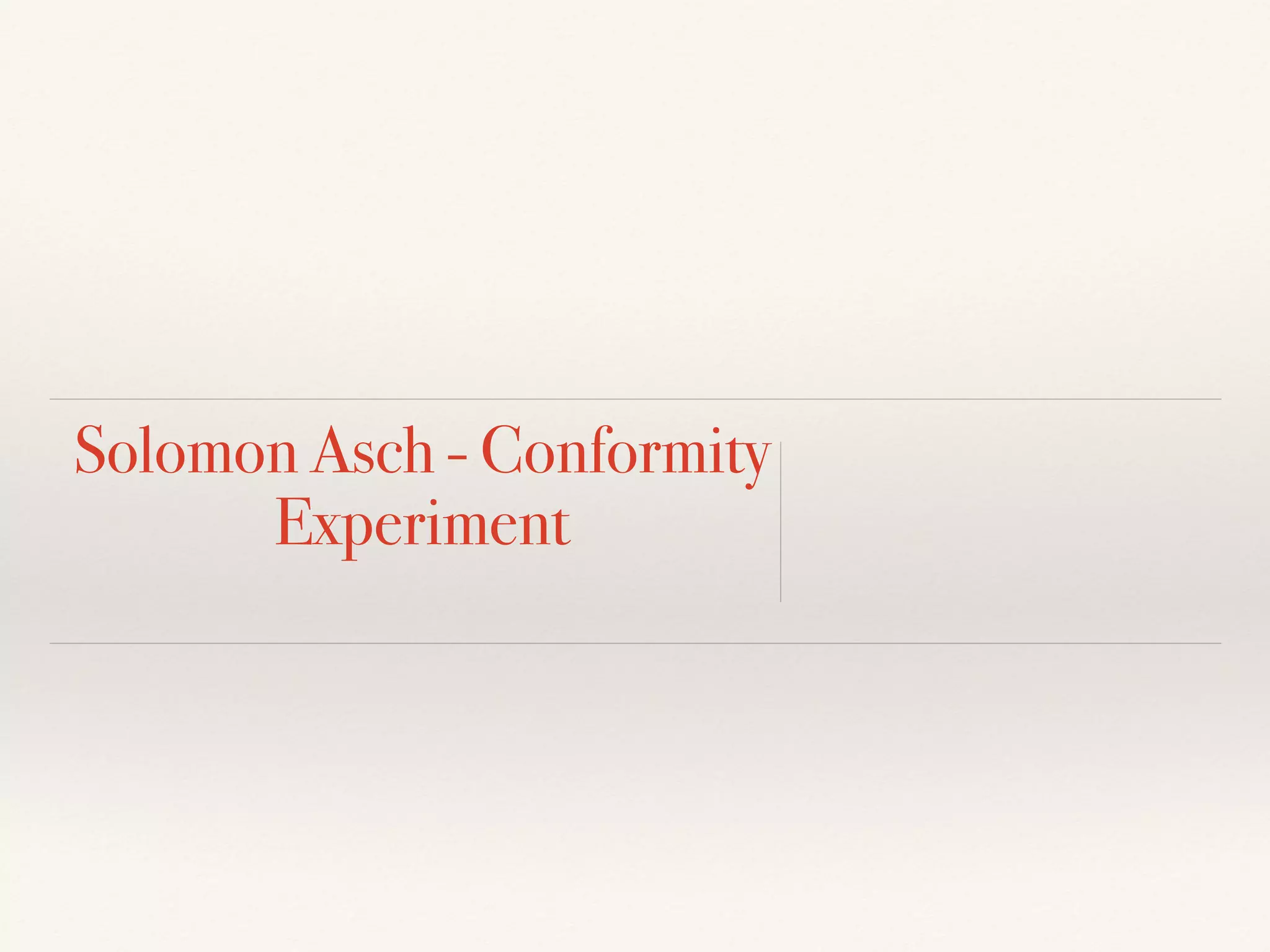 Solomon asch conformity experiment part 1 | PDF
