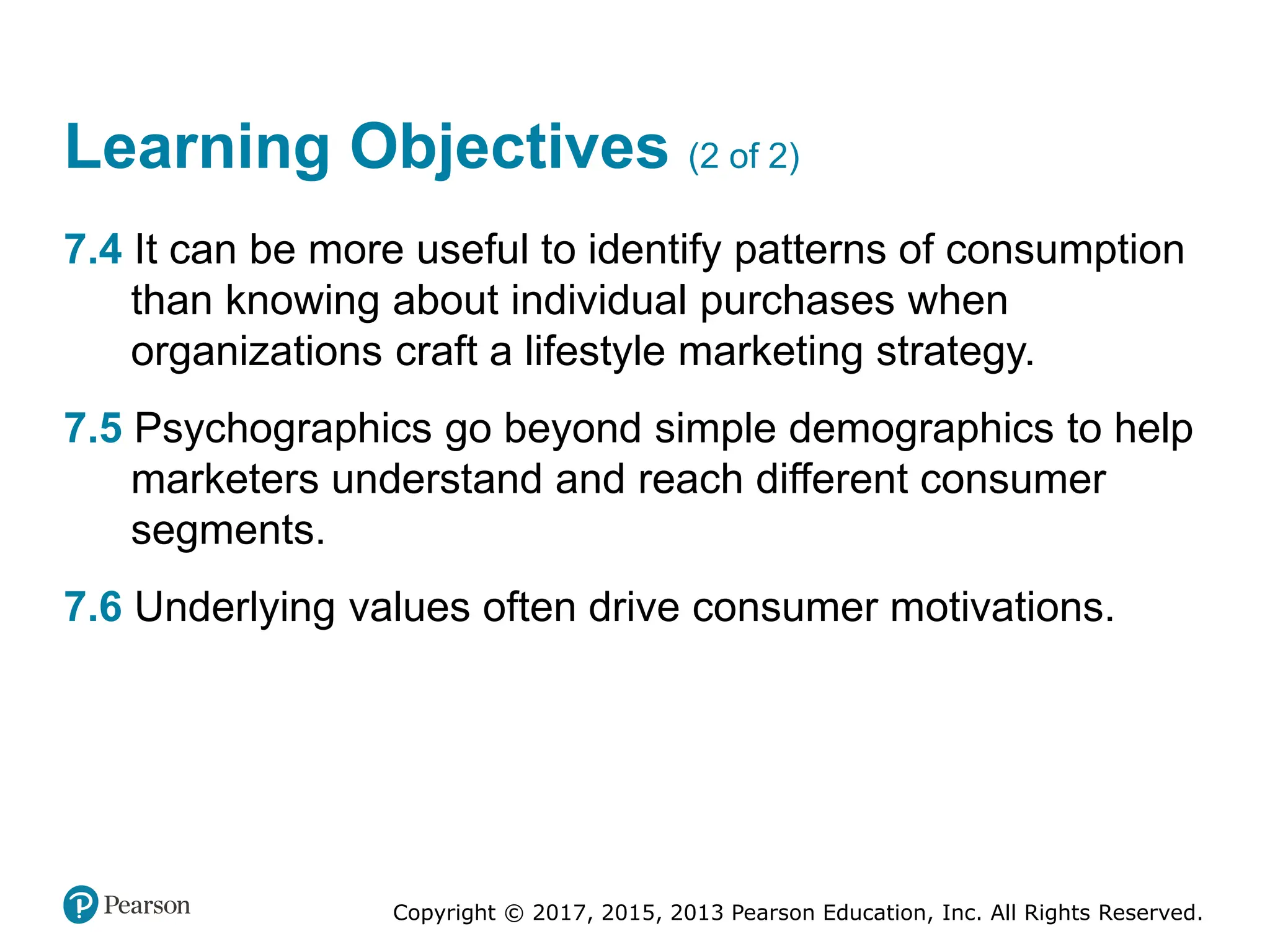 Consumer Behaviour: Lifestyle, Personality and Values. | PPTX