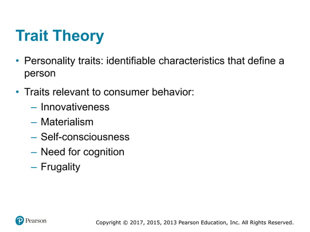Consumer Behaviour: Lifestyle, Personality and Values. | PPTX