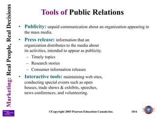 Sales Promotions and Public Relations.ppt