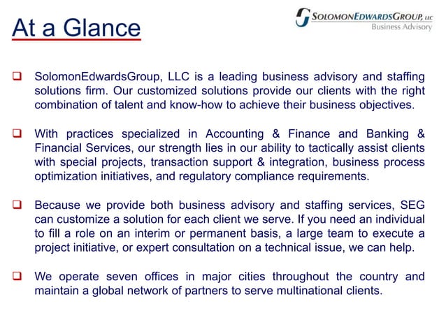 Solomon Edwards Chicago Practice | PPT