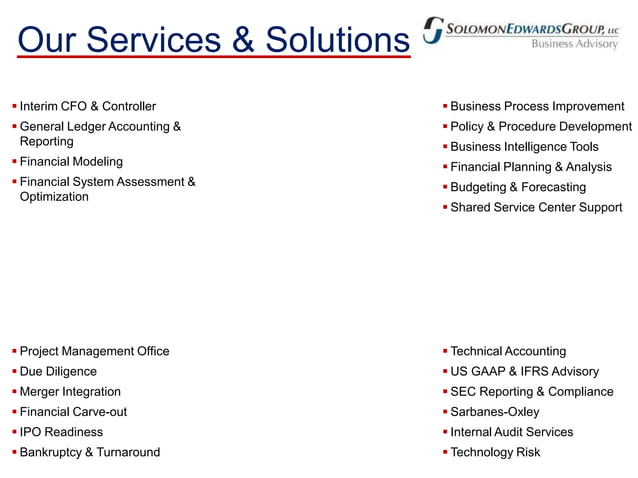 Solomon Edwards Chicago Practice | PPT