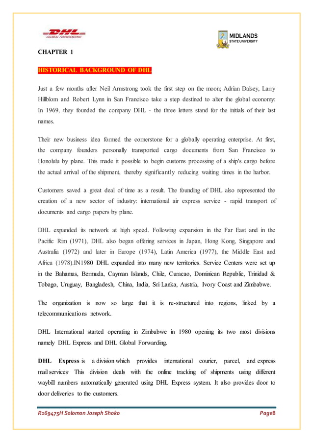 Solomon shoko attachment report | DOCX | Undergraduate Education | College Education