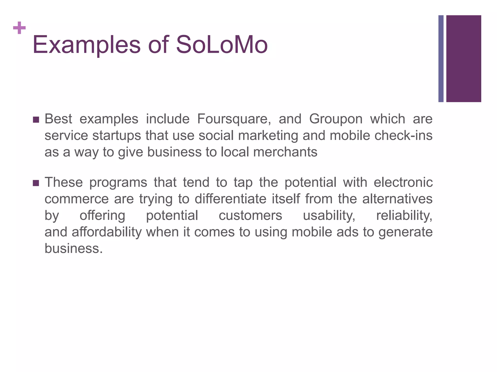 SoLoMo- tion (Jolo Dimaano) | PPT