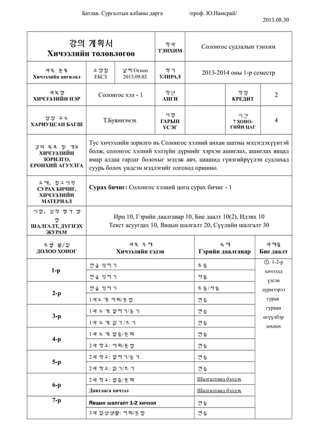 Solongos hel 1 | DOC