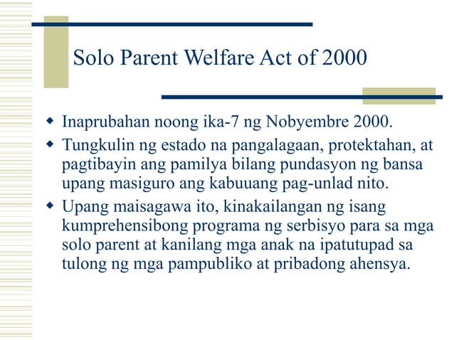 SOLO PARENT POWERPOINT PRESENTATION - Arwin.ppt
