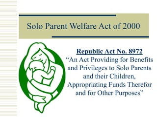 SOLO PARENT POWERPOINT PRESENTATION - Arwin.ppt