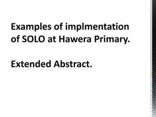 Solo presentation | PPTX