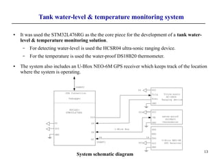 Introduction on STM32 Platform and Presentation of a Water-Level & Temperature Monitoring ...