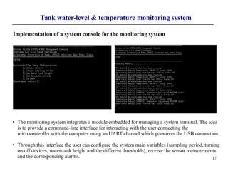 Introduction on STM32 Platform and Presentation of a Water-Level & Temperature Monitoring ...