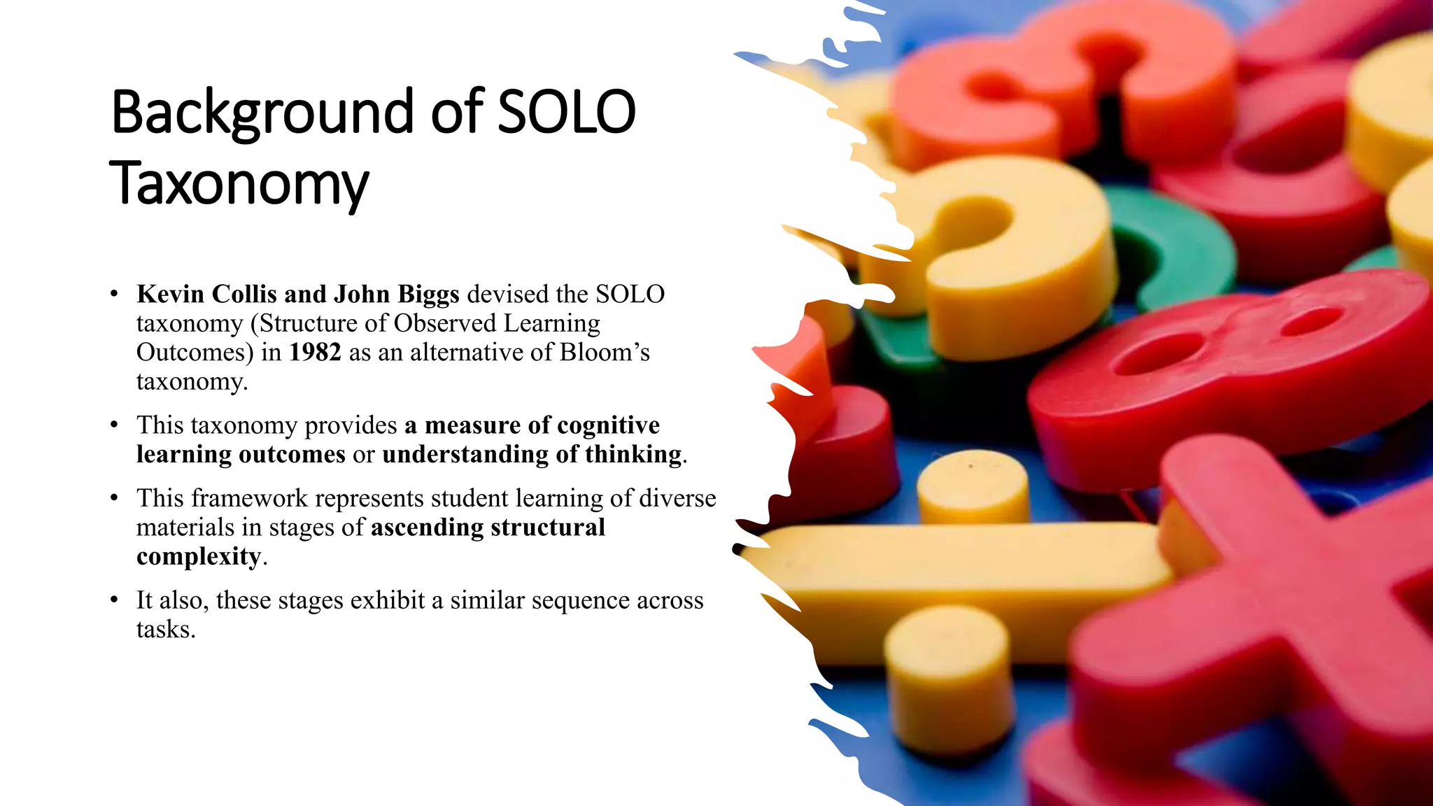 SOLO Taxanomy of Learning Objectives.pptx