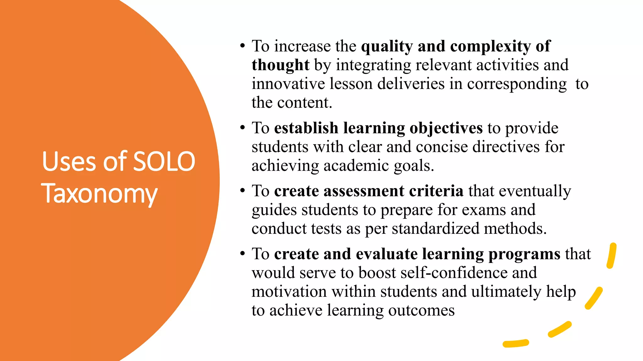 SOLO Taxanomy of Learning Objectives.pptx