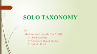 Solo taxonomy of educational objectives.pptx