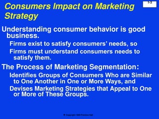 Consumer behavior introduction to consumer behavior | PPT
