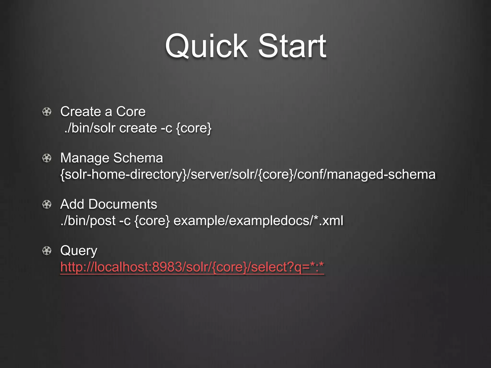 Introduction to Apache Solr5 | PPTX