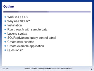 Solr Presentation5 | PPT
