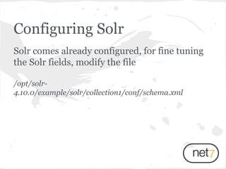 Apache Solr + ajax solr | PPTX