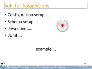 Solr as your search and suggest engine karan nangru | PDF