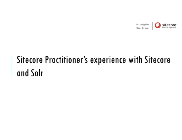 SolrCloud-Best Practices for Sitecore. Design, build, and devops considerations | PDF | Cloud ...