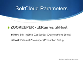 Solr 4: Run Solr in SolrCloud Mode on your local file system. | PPT