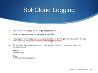 Solr 4: Run Solr in SolrCloud Mode on your local file system. | PPT