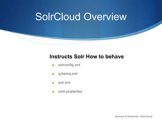 Solr 4: Run Solr in SolrCloud Mode on your local file system. | PPT