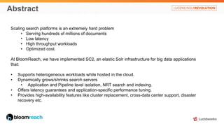 Solr Compute Cloud - An Elastic SolrCloud Infrastructure | PPTX