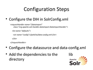 Solr data importhandler | PPT