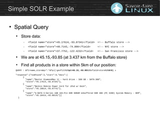 Solr features | ODP | Search | Internet